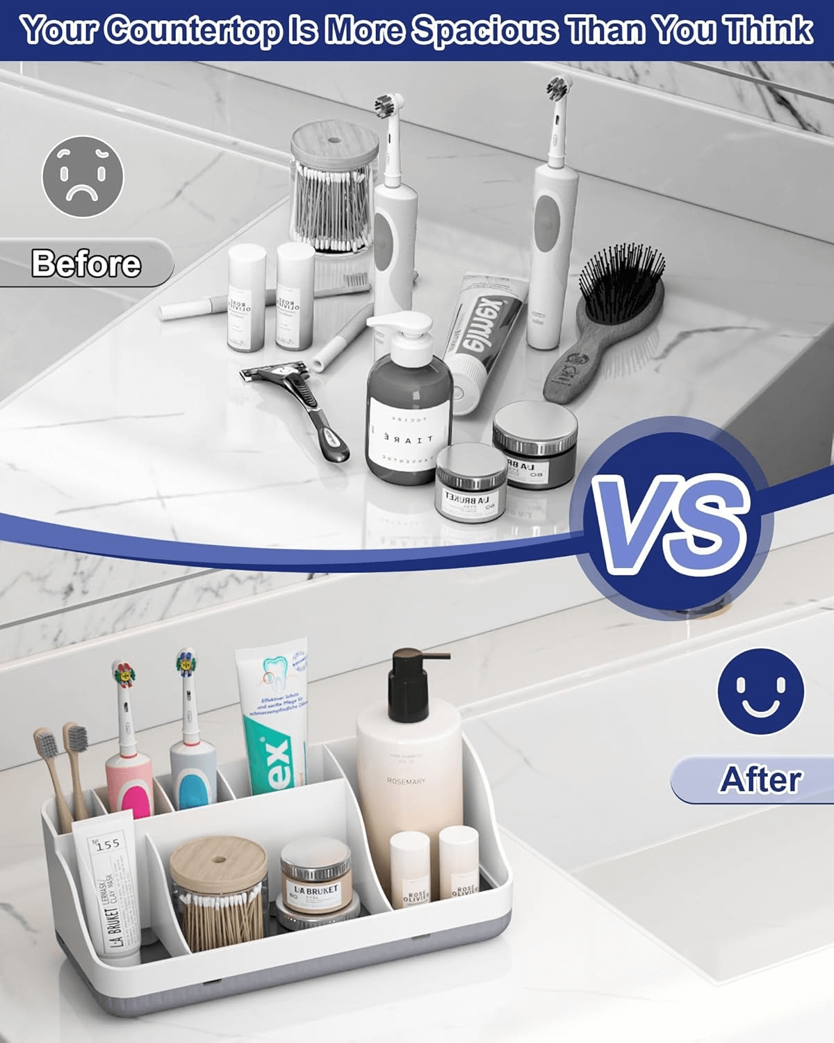 13+ Bathroom Countertop Or Vanity Decor Ideas You Can Easily Copy
